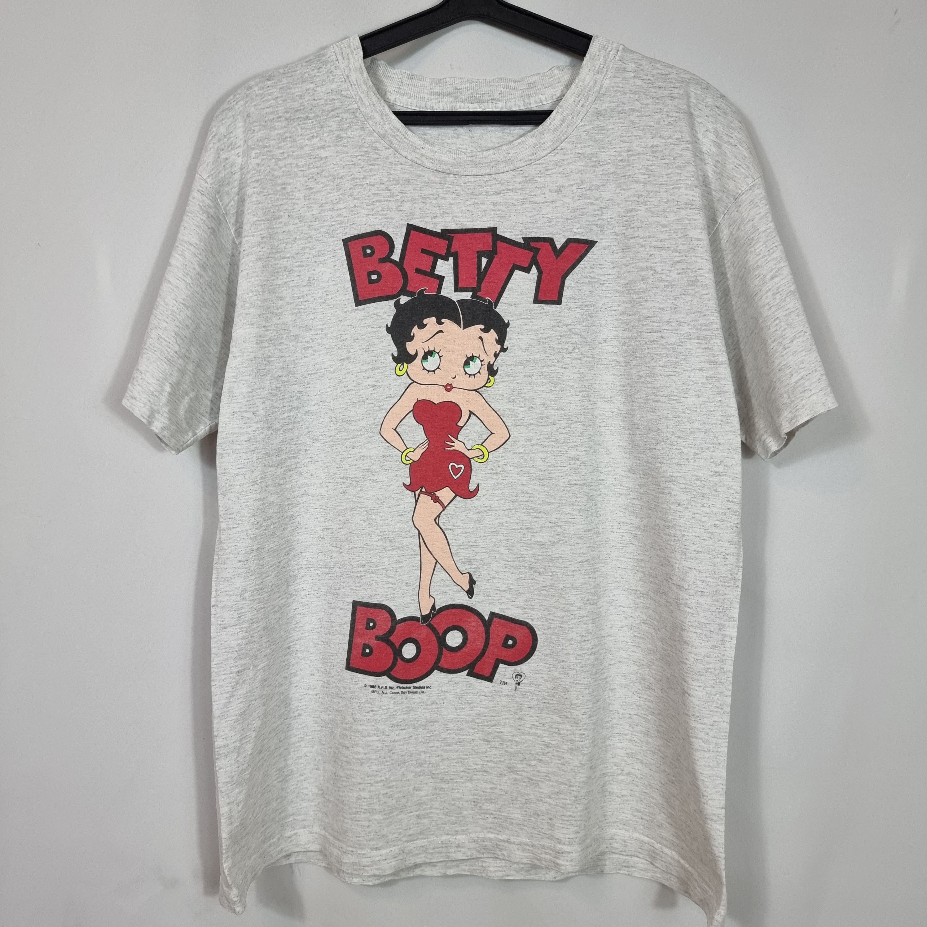 Cartoon Network × Vintage × Warner Bros Vintage Betty Boop t shirt 1988 ...