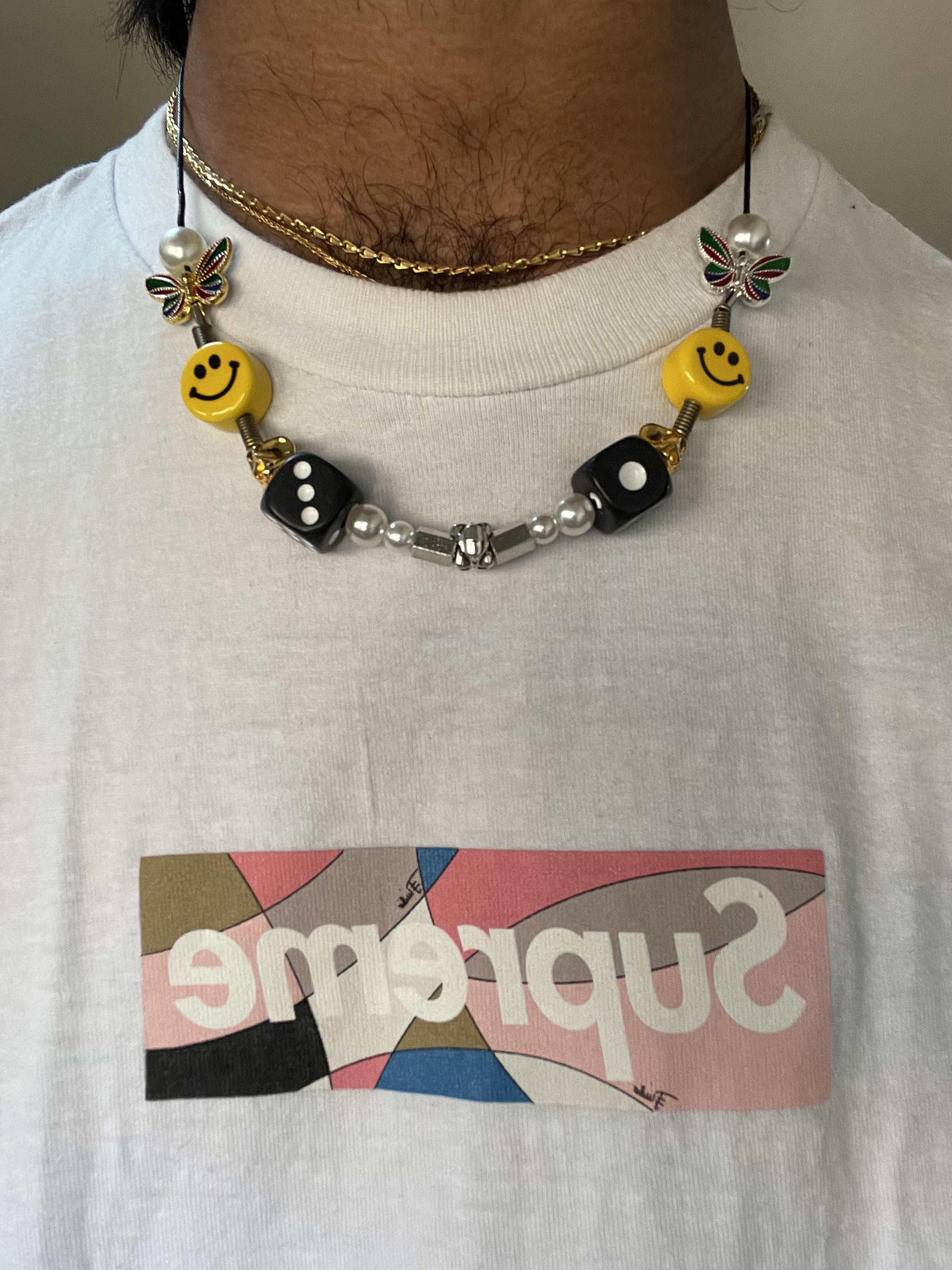 Asap Rocky × Jewelry × Streetwear ASAP Rocky Dice Smiley Adjustable ...