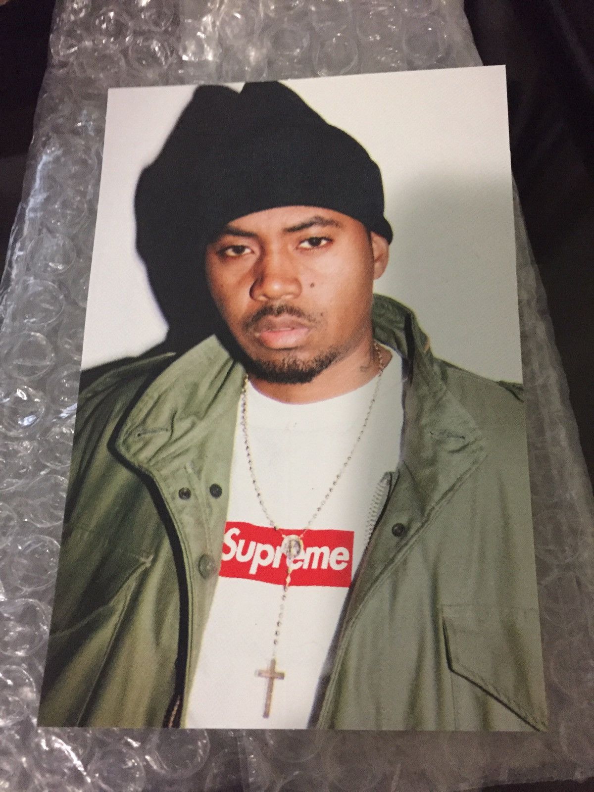 Supreme Nas Supreme Sticker | Grailed
