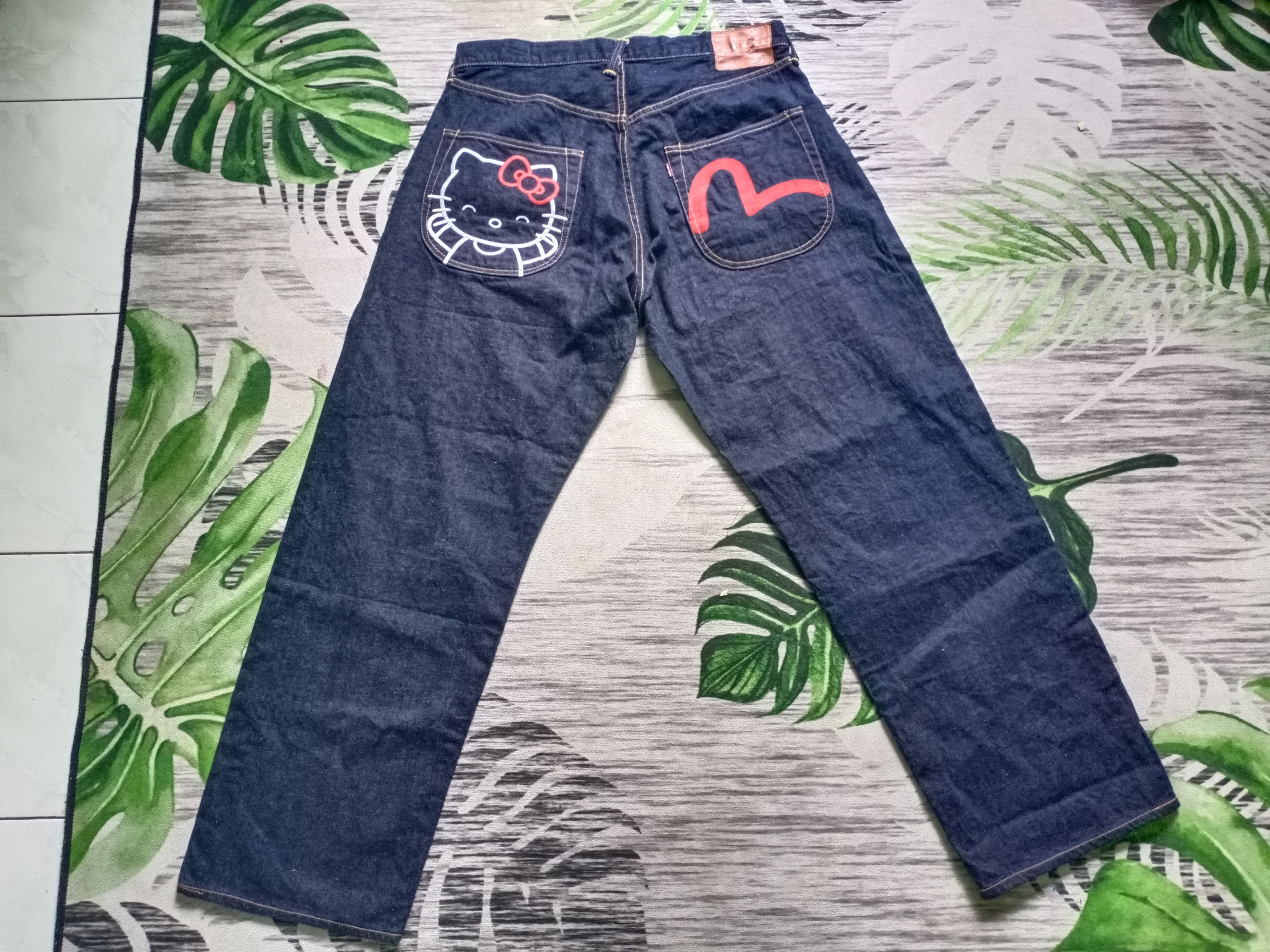 Evisu × Japanese Brand Evisu no.2 x Hello Kitty | Grailed