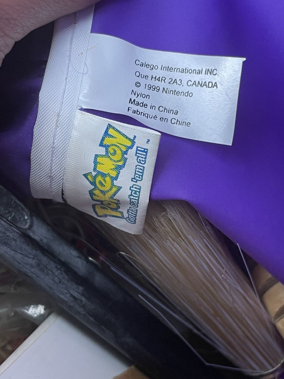 Pokemon × Vintage Vintage 1999 Pokémon Pikachu & Ash Backpack 90s ...