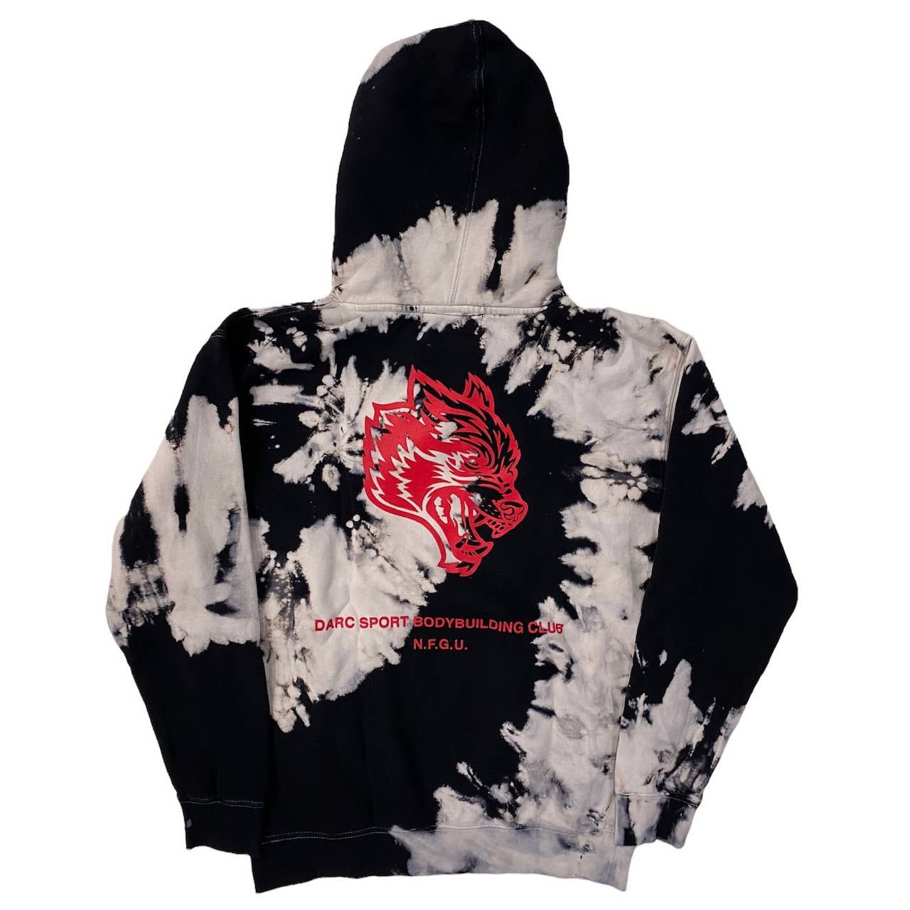 Civil Regime Darc Sport Wolves Forever Bodybuilding Club Tie Dye Hoodie ...