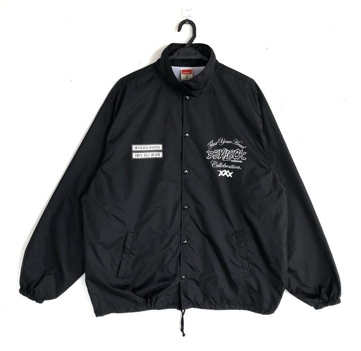 Devilock RARE🔥DEVILOCK XXX TRUE TILL DEATH COACH JACKET LOOSE | Grailed