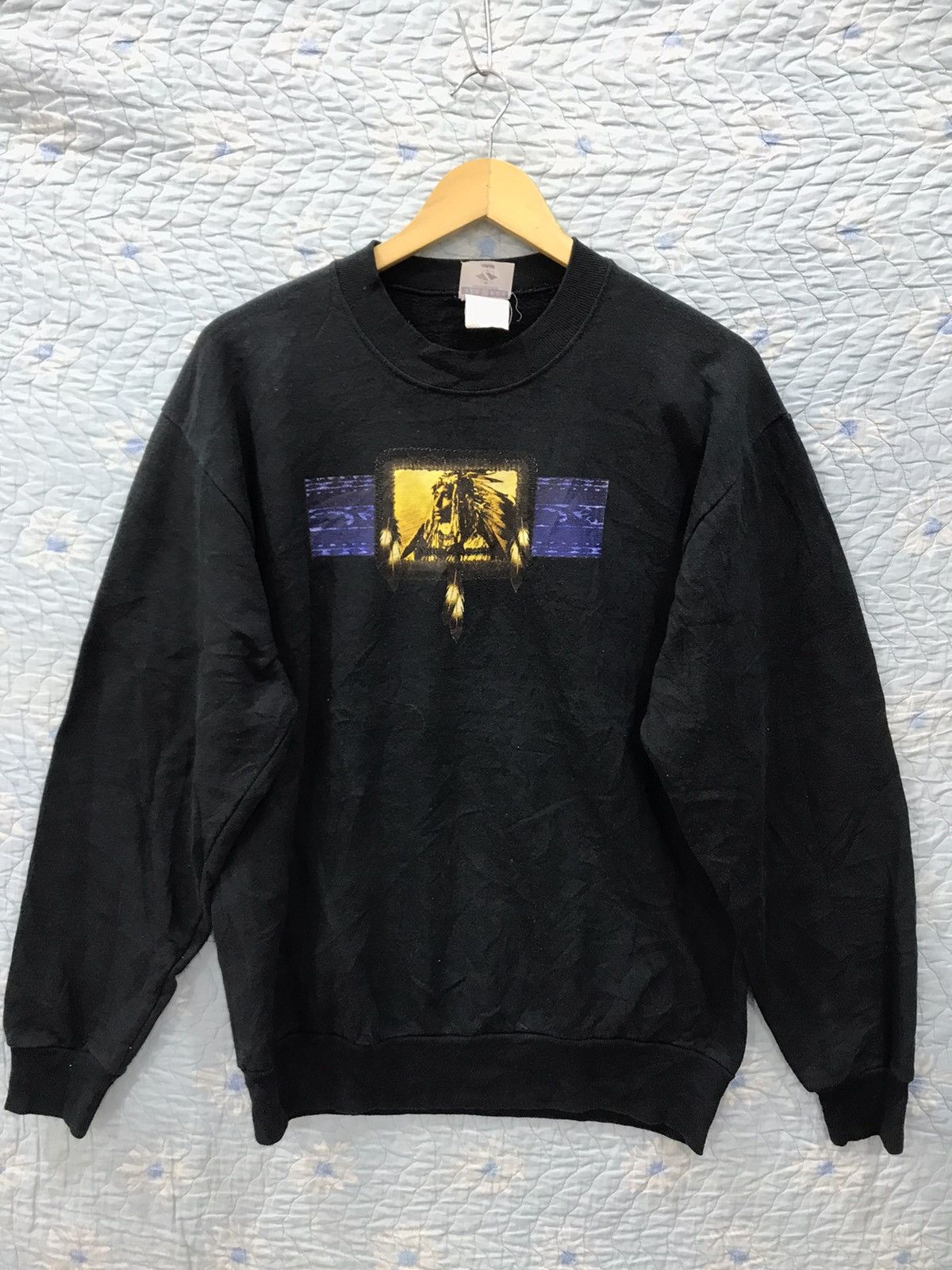 Vintage A. APACHE RED INDIAN SWEATSHIRT | Grailed