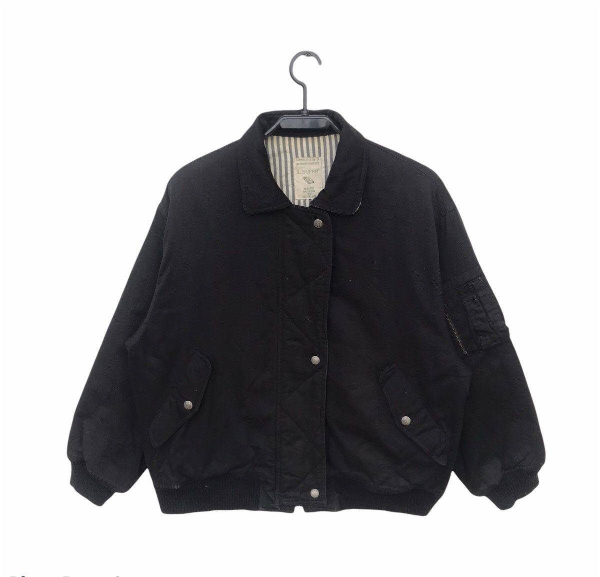 Bomber Jacket × Japanese Brand × Vintage Vtg IL SUFFIT Reversible ...