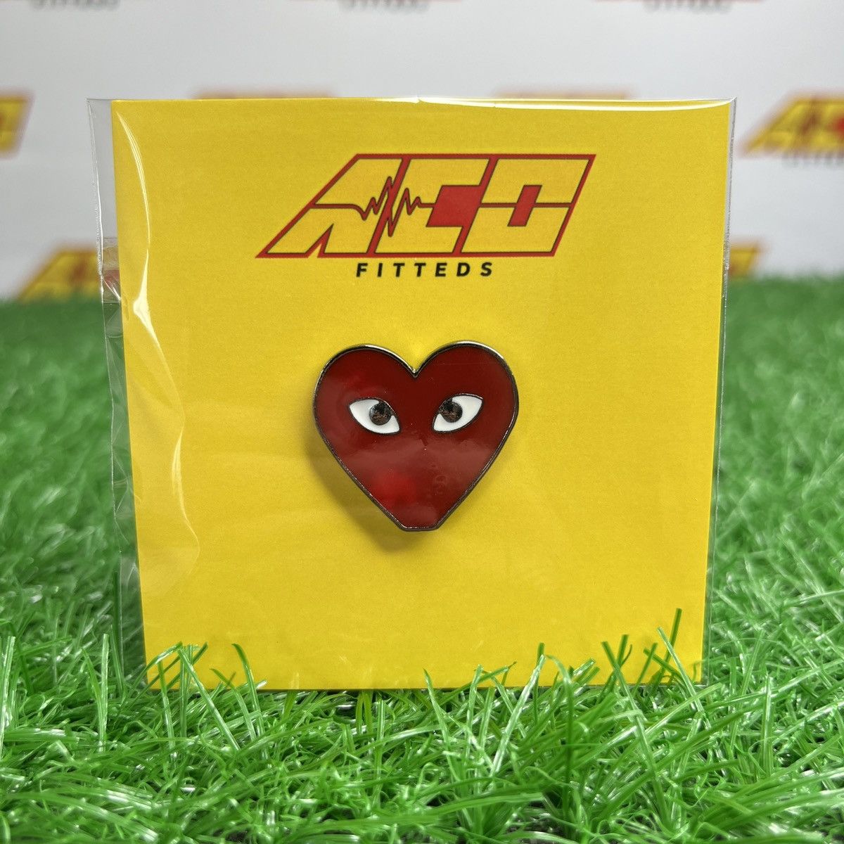 MLB × New Era Hype hat pin red heart | Grailed