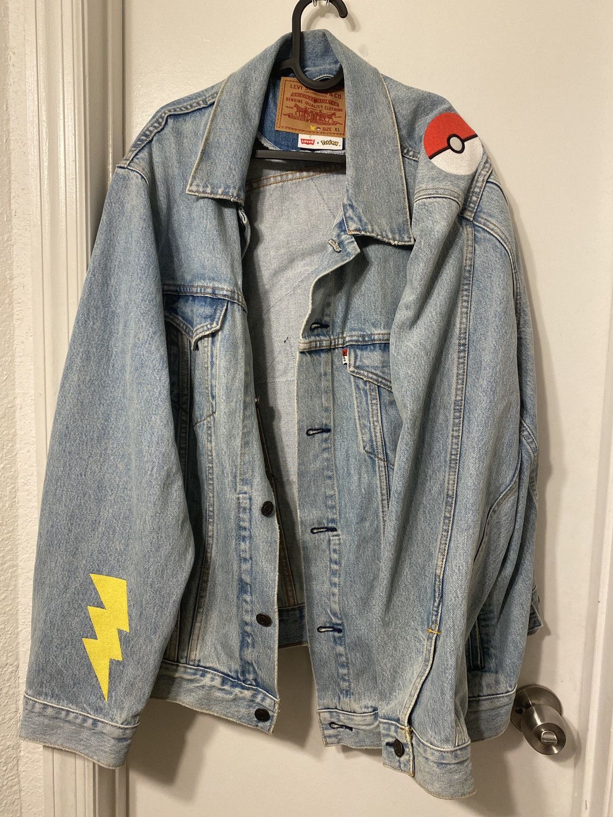 Levi's × Pokemon Pokémon x Levi’s denim jacket | Grailed