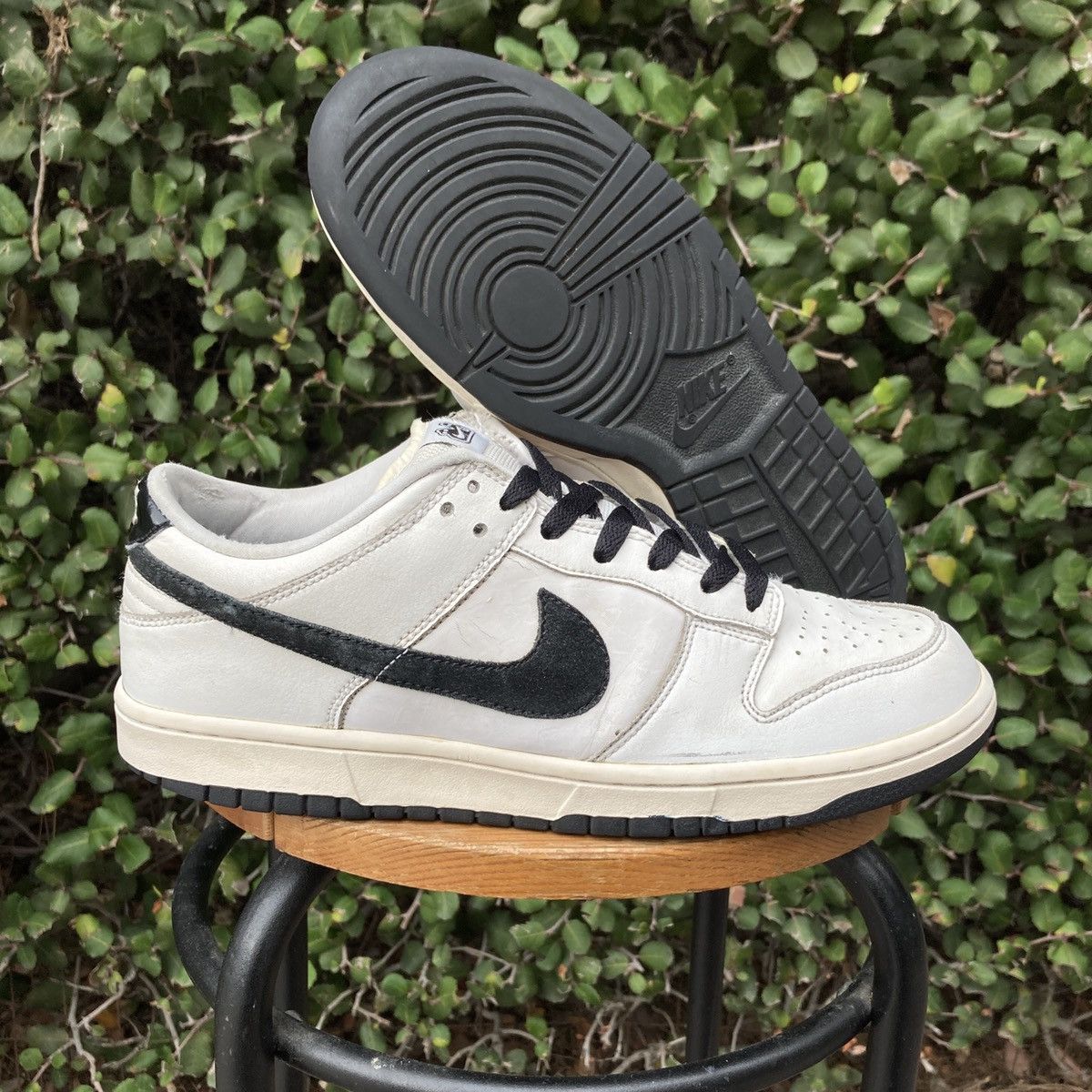Nike × Vintage 2007 Nike Dunk Low 6.0 "WHITE BLACK" Vintage Panda Rare ...