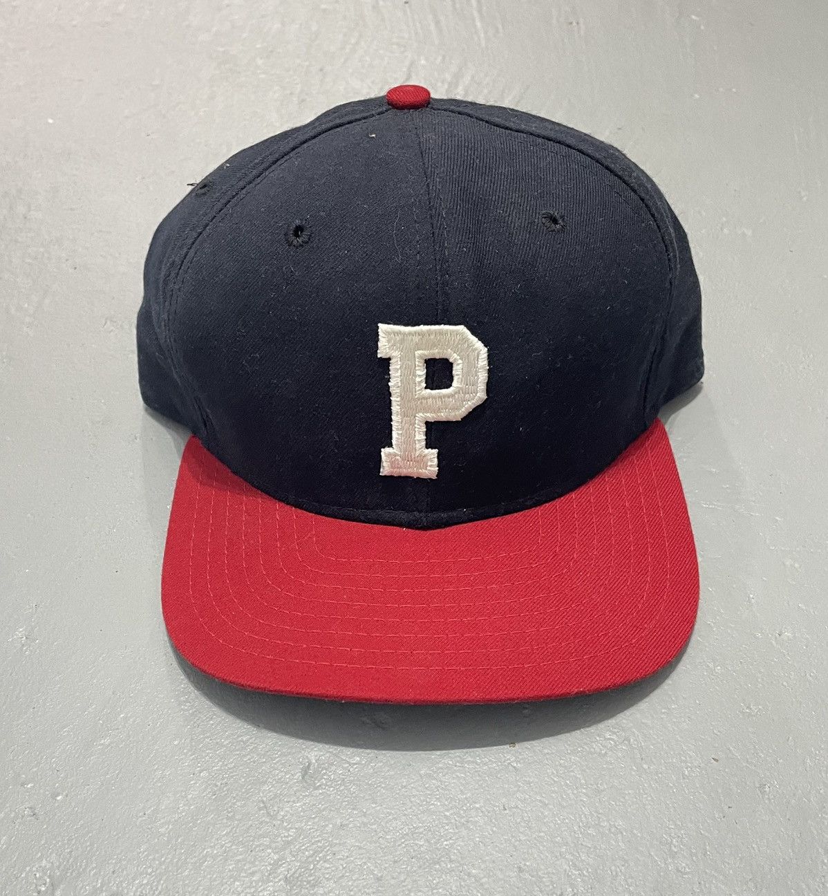 Made In Usa × New Era × Vintage Vintage made in USA new era varsity hat ...