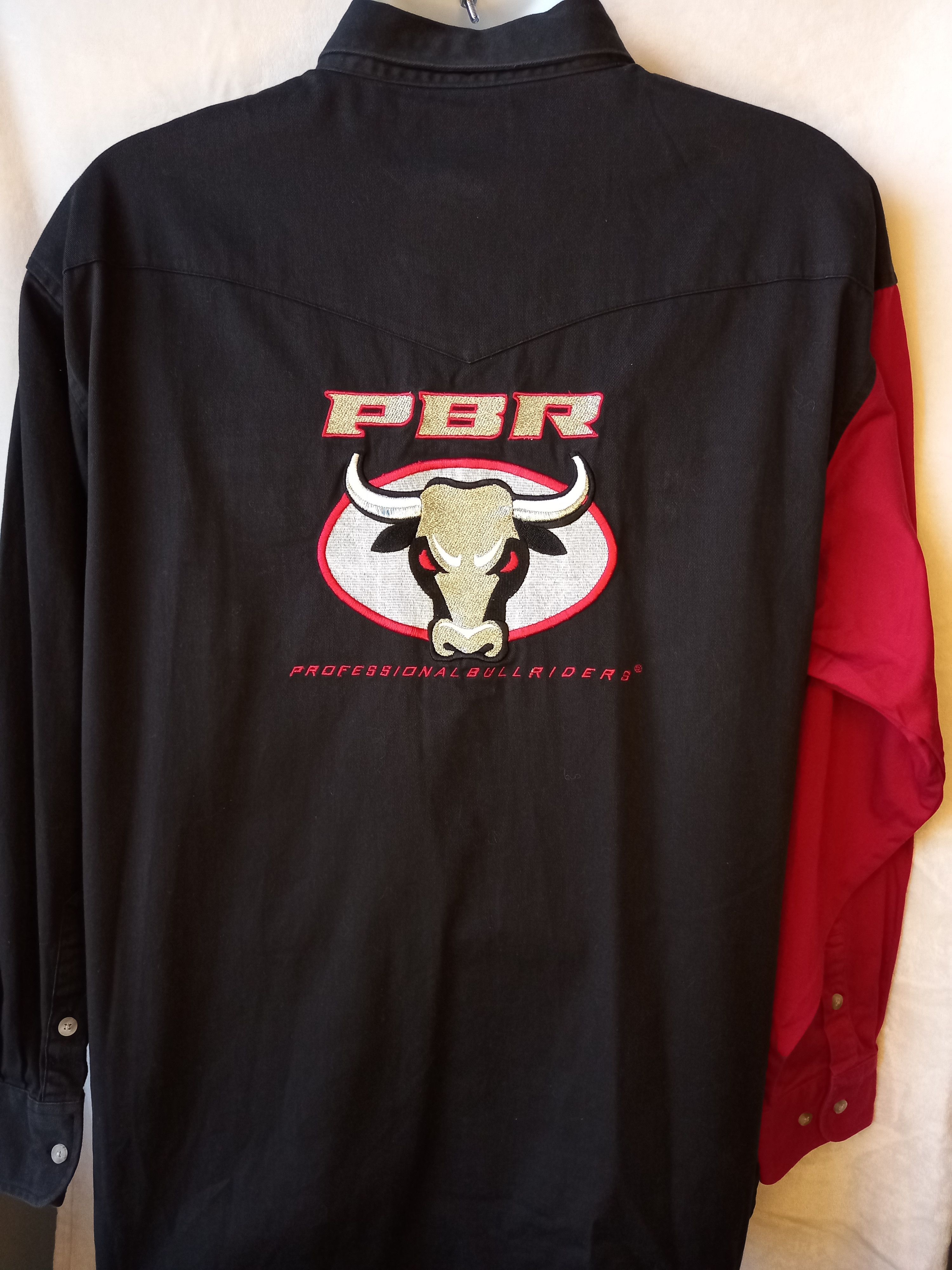 Wrangler Wrangler PBR Bull Riding Rodeo Button Shirt | Grailed