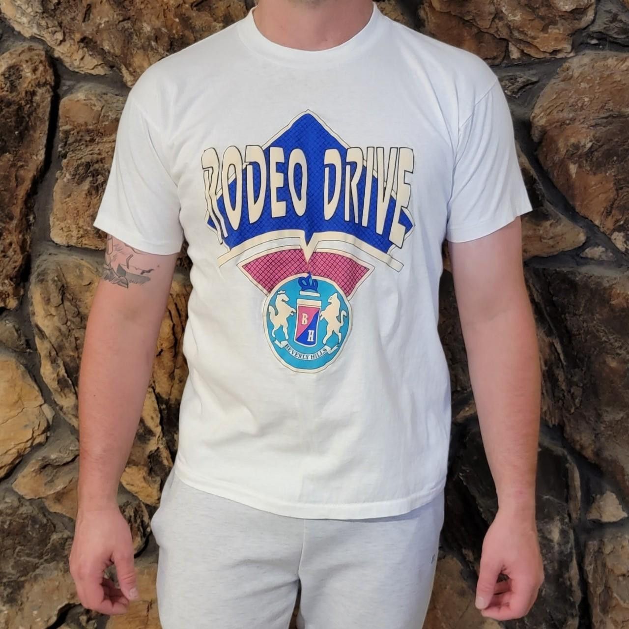 Vintage 90s Big Bear Rodeo Drive Single Stitch | Grailed