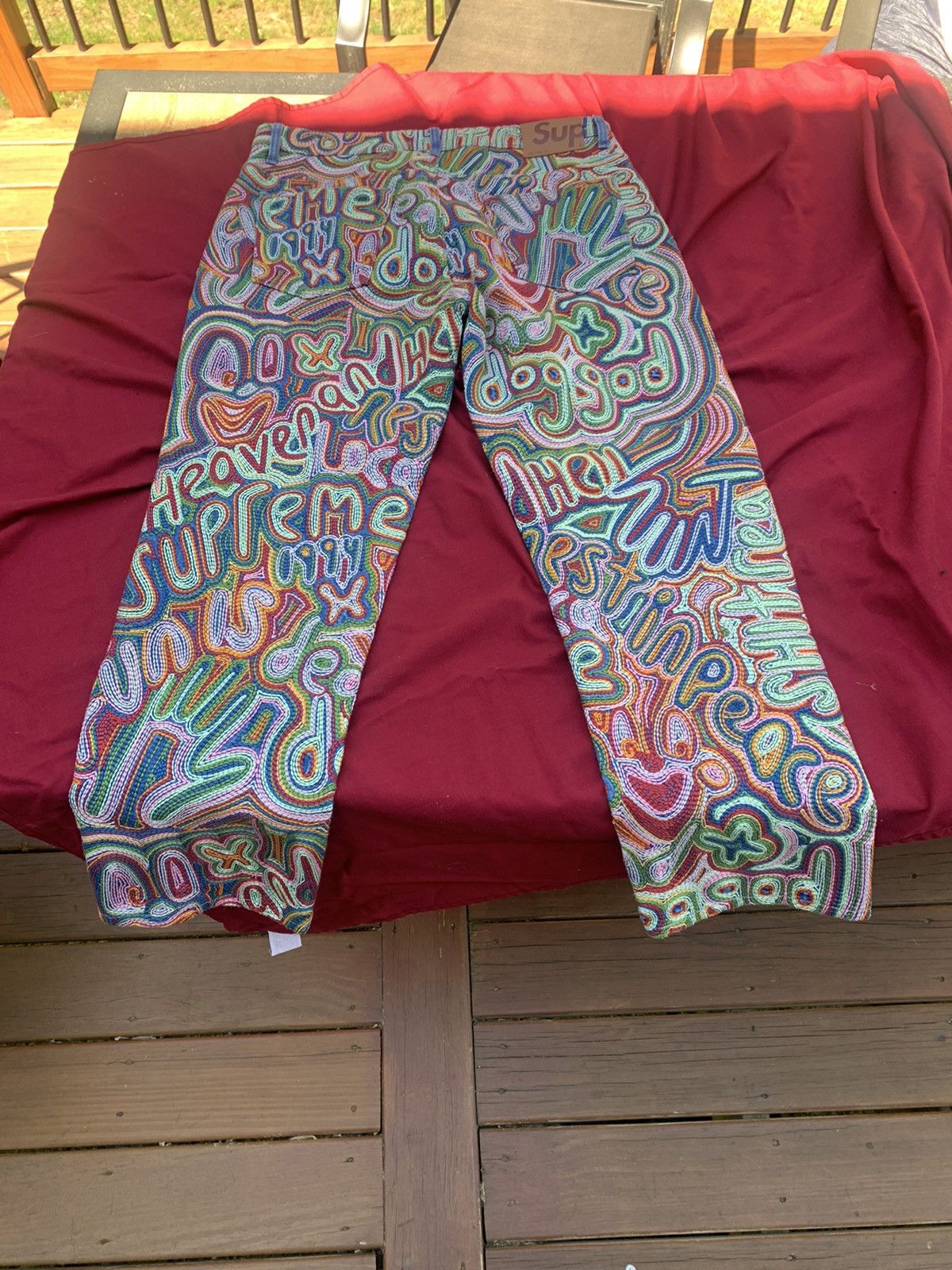 Supreme Supreme SS22 CHAINSTITCH DENIM JEANS | Grailed