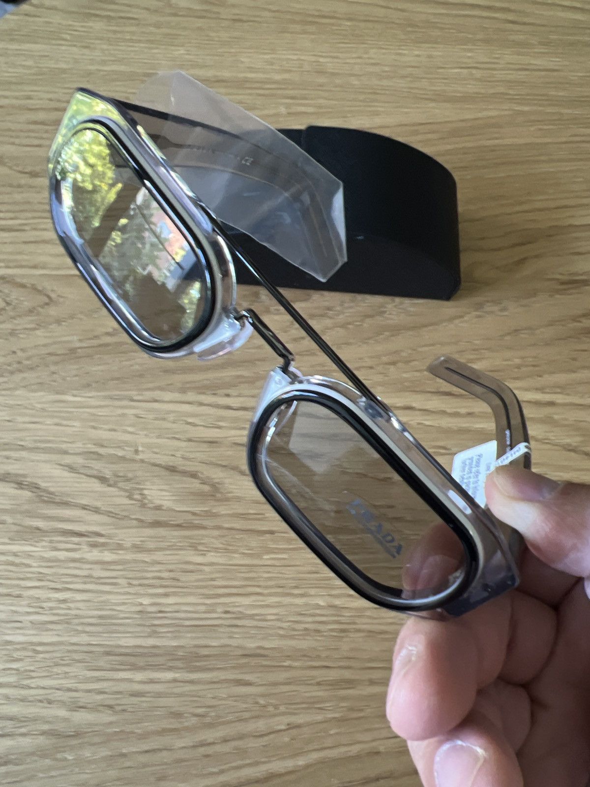Prada Prada PR 01/WS FW2020 Runway sunglasses | Grailed