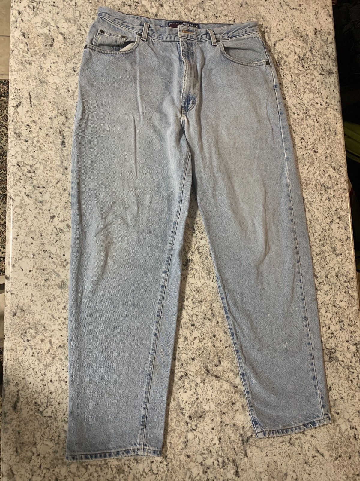 Structure × Vintage Vintage Structure Denim Loose Fit Jeans 36x32 | Grailed