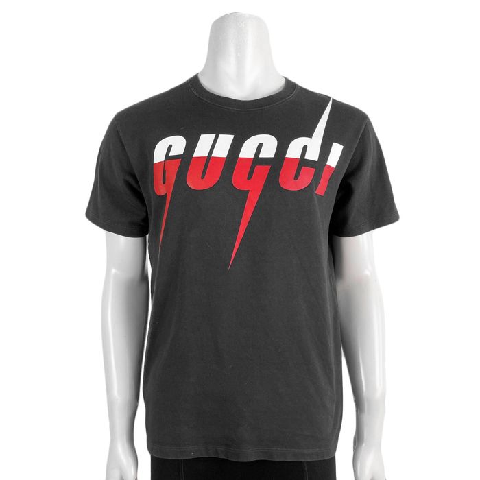 Gucci Gucci Blade Logo Printed Tee | Grailed