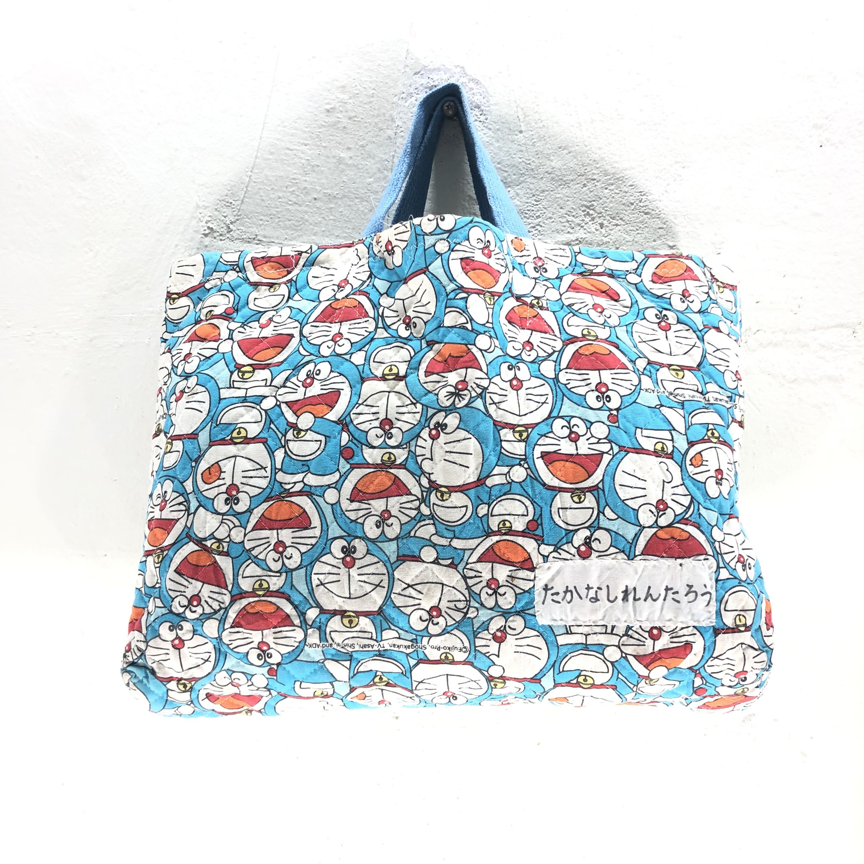 Vintage DORAEMON ANIME STYLE FULLPRINT TOTEBAG | Grailed