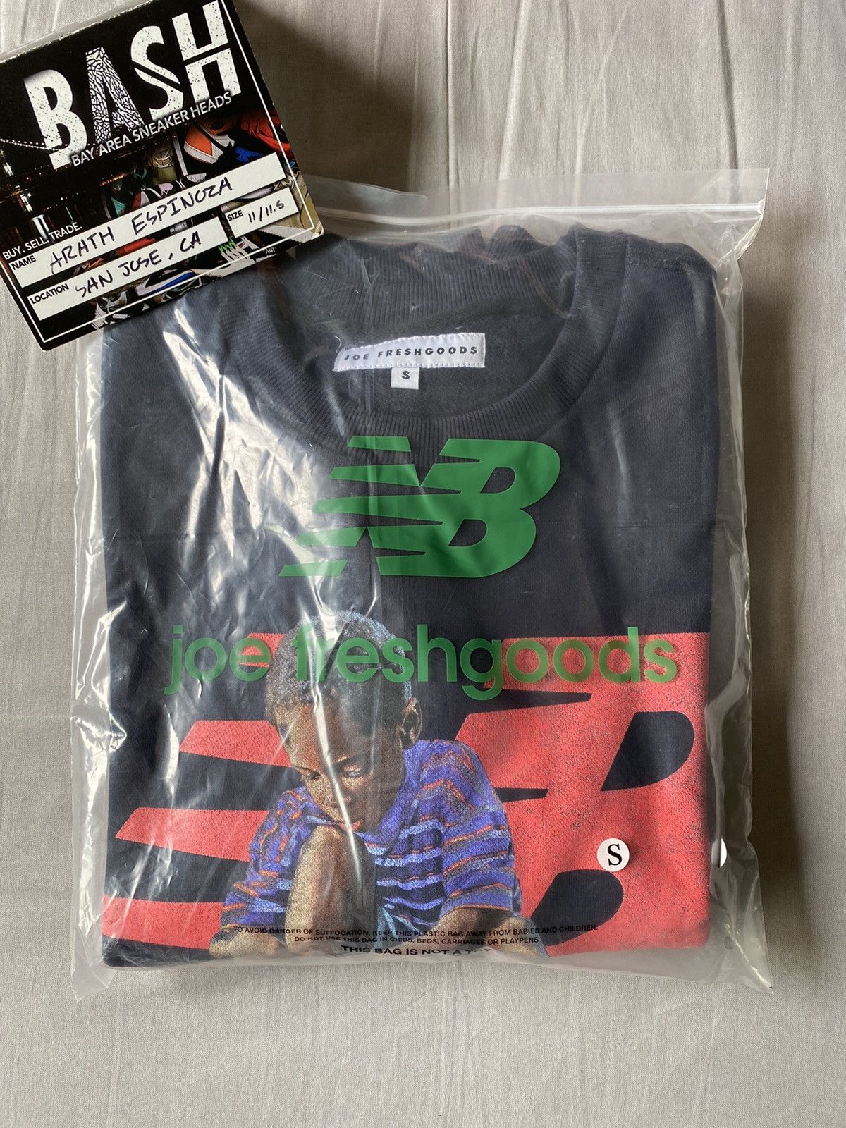 Joe Fresh × New Balance Joefreshgoods x New Balance Nostalgic Crewneck ...