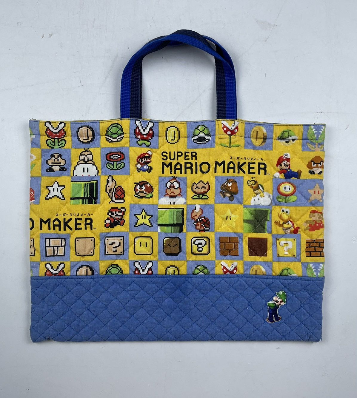 Japanese Brand × Nintendo × Streetwear custom made super mario tote bag ...