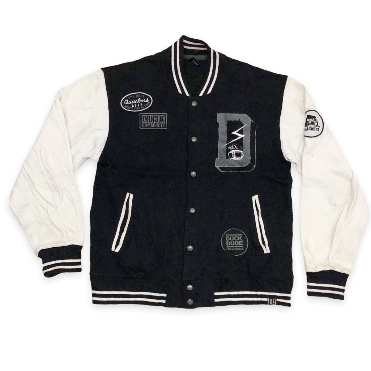 Japanese Brand B One Soul Duck Dude Varsity Jacket | Grailed