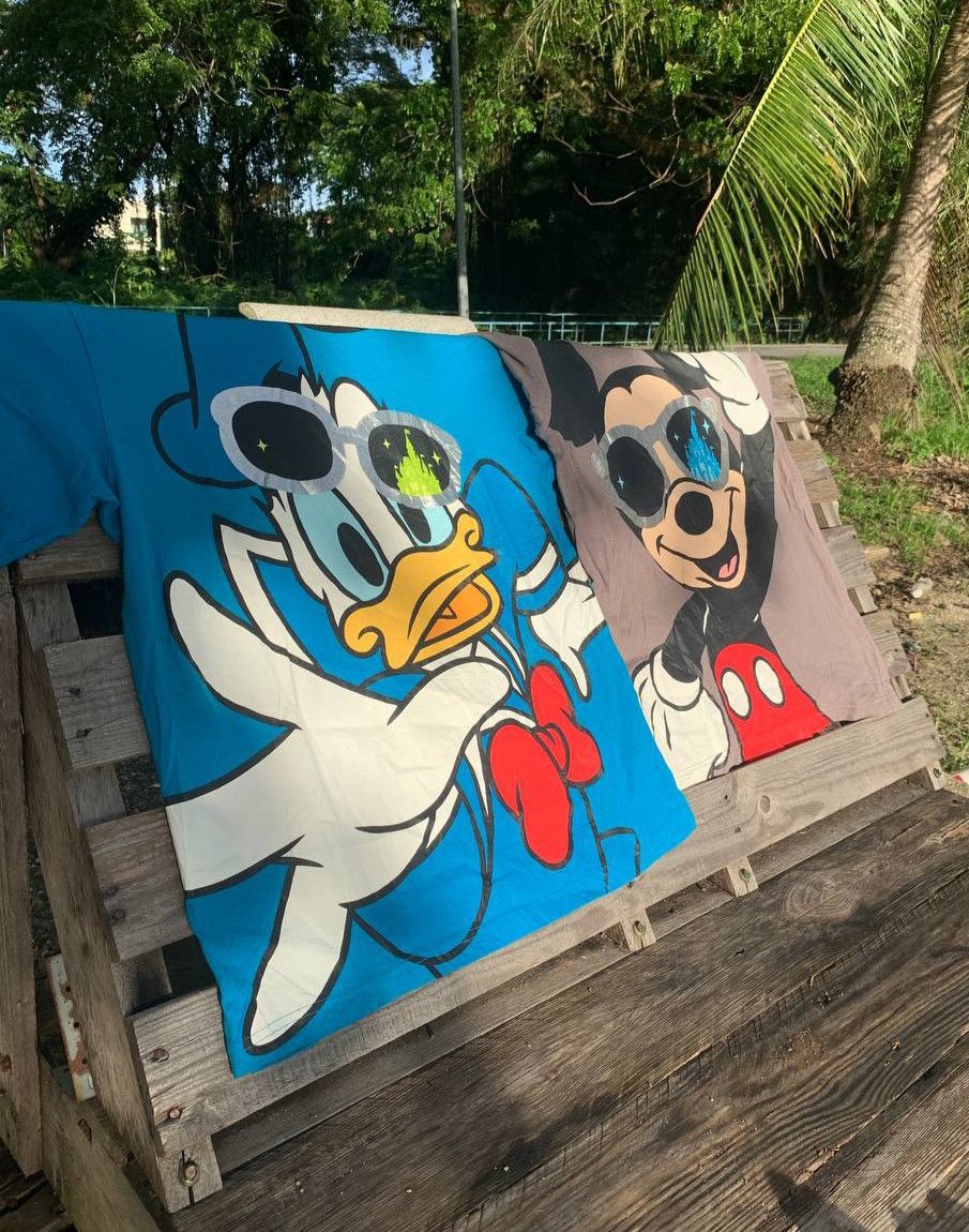Disney Combo Mickey mouse and Donald duck Aop | Grailed