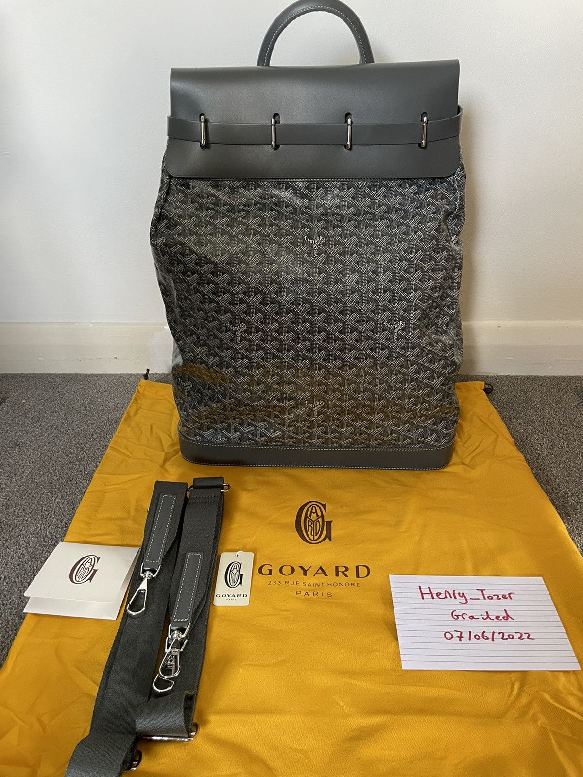 Goyard Steamer PM backpack | Grailed