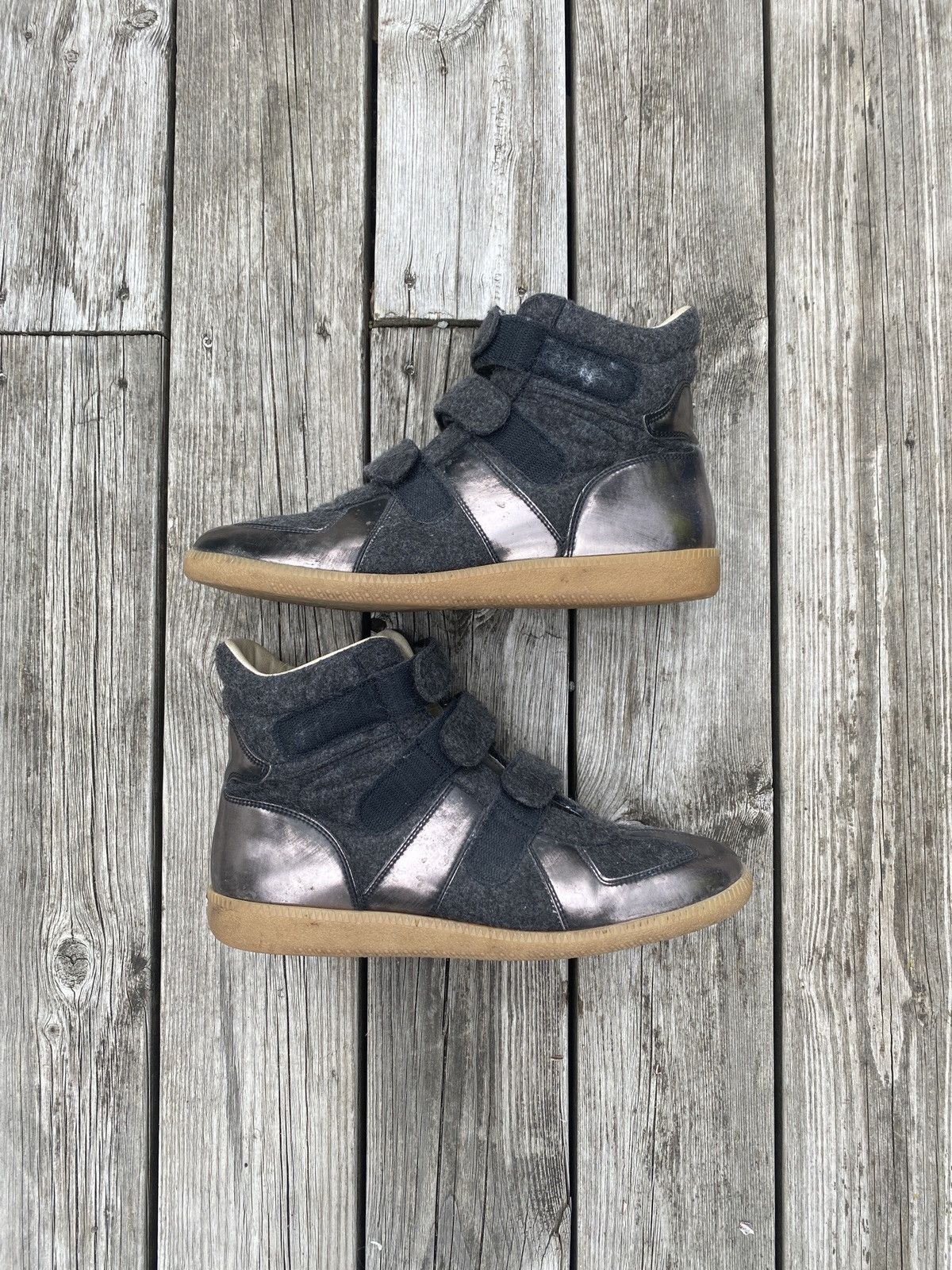 Maison Margiela Maison Margiela High Top Gats Velcro | Grailed