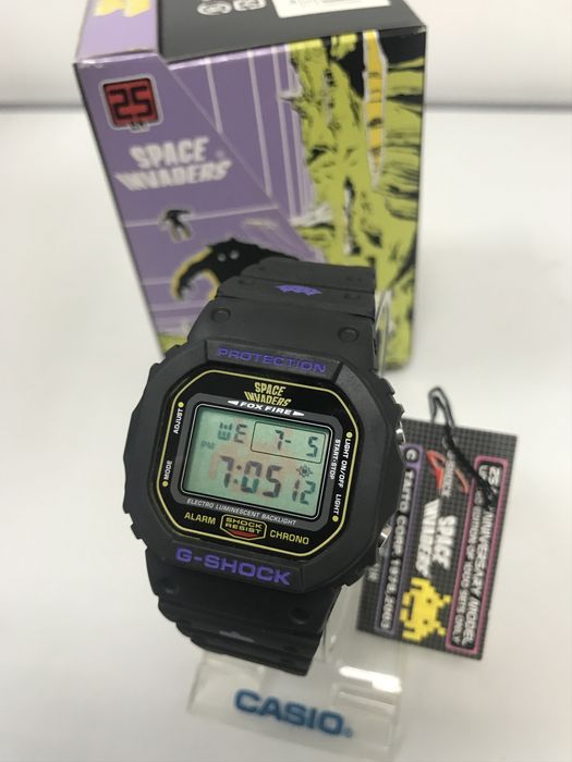 G Shock Casio G shock x Space Invaders 2003 Japan Exclusive Dw 6900 ...