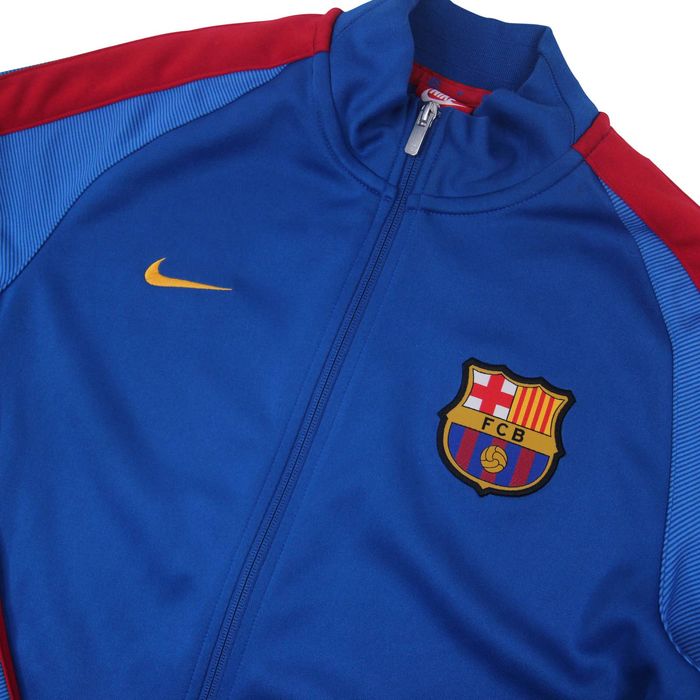 Nike Vintage Nike FC Barcelona Track Jacket | Grailed
