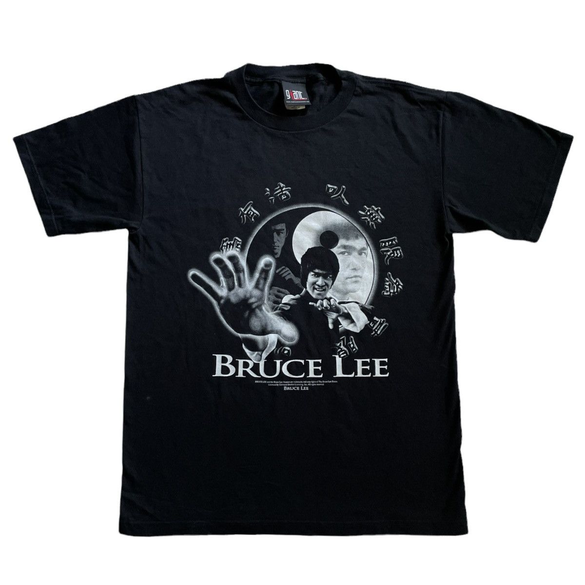Streetwear × Vintage Rare vintage 90s Bruce Lee Giant Tag tshirt | Grailed