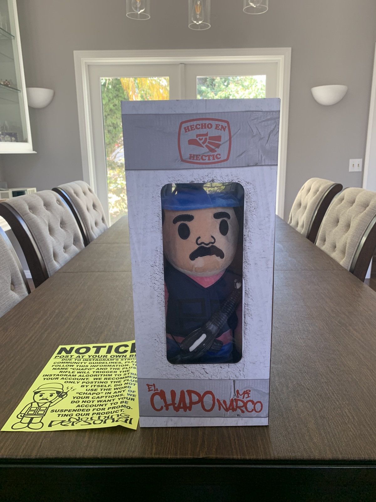 Other El Chapo Mi Narco Plushie Blazzy x Nothing Personal | Grailed