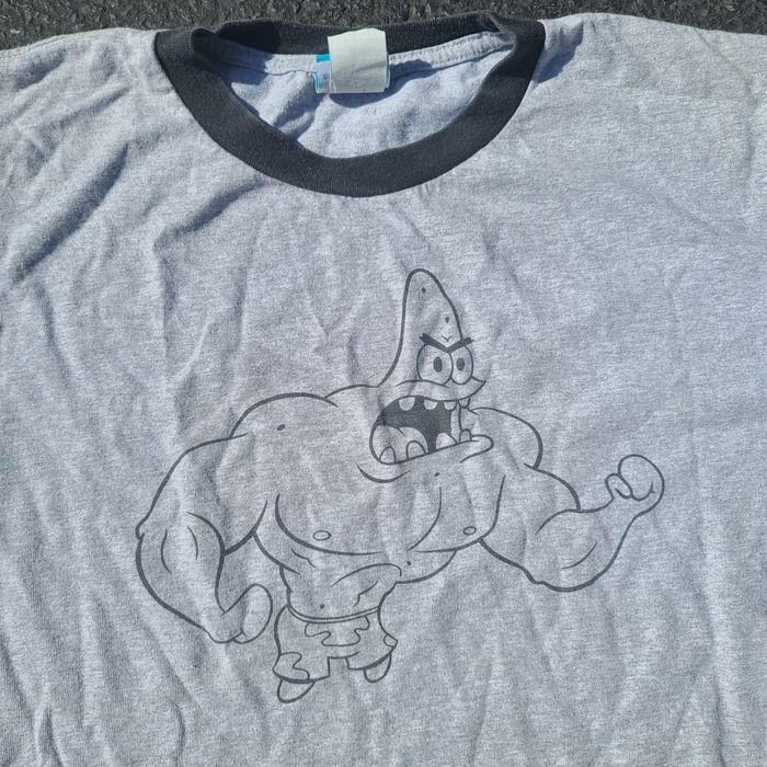 Vintage VTG 2002 Buff Patrick Spongebob SquarePants Promo Shirt | Grailed