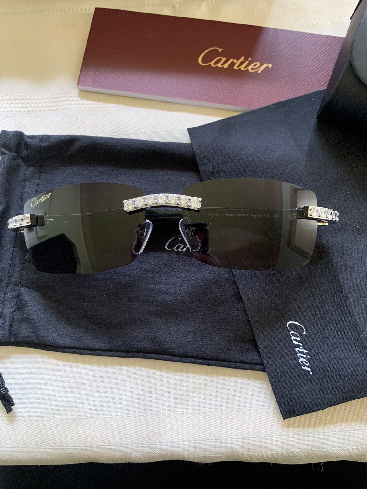 Cartier White stick Cartier buffs | Grailed