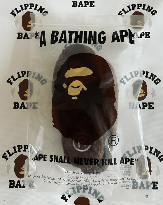 Bape BAPE APE HEAD SLIPPERS (ONE SIZE) | Grailed