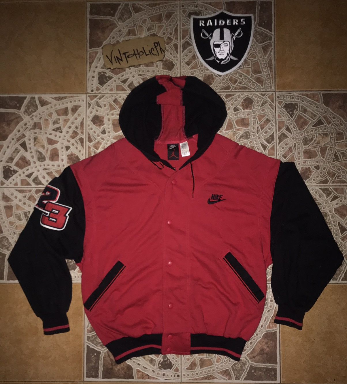 Jordan Brand 90’s Rare Vintage Jordan Varsity Jacket | Grailed
