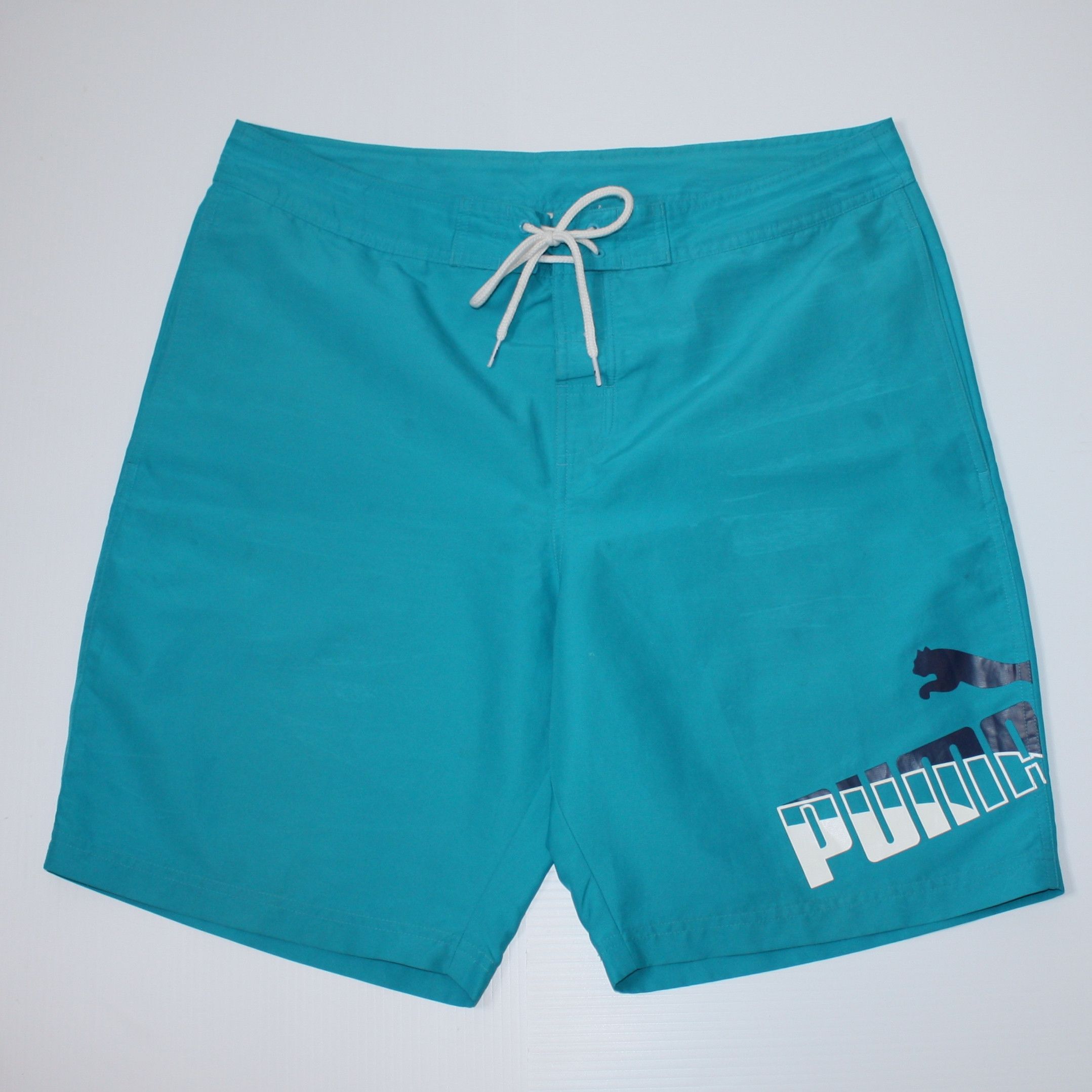 Puma Puma Men's Teal Blue Hybrid Board Shorts size L | Grailed