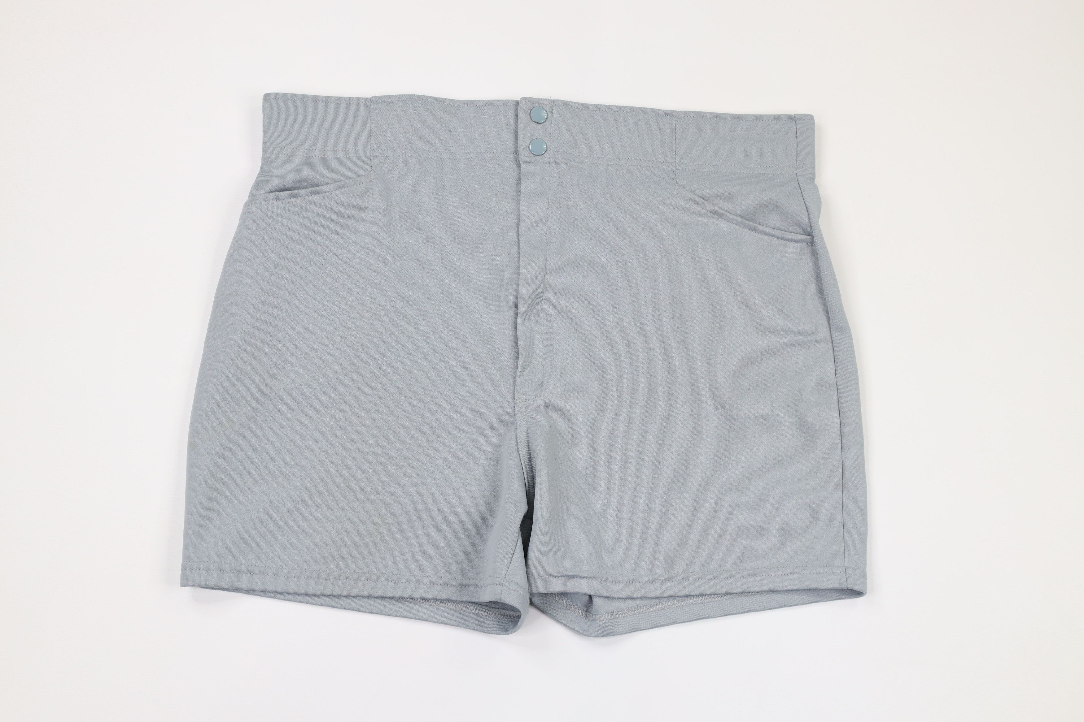 Vintage Vintage 80s Above Knee Baseball Coach Coaches Shorts Gray | Grailed