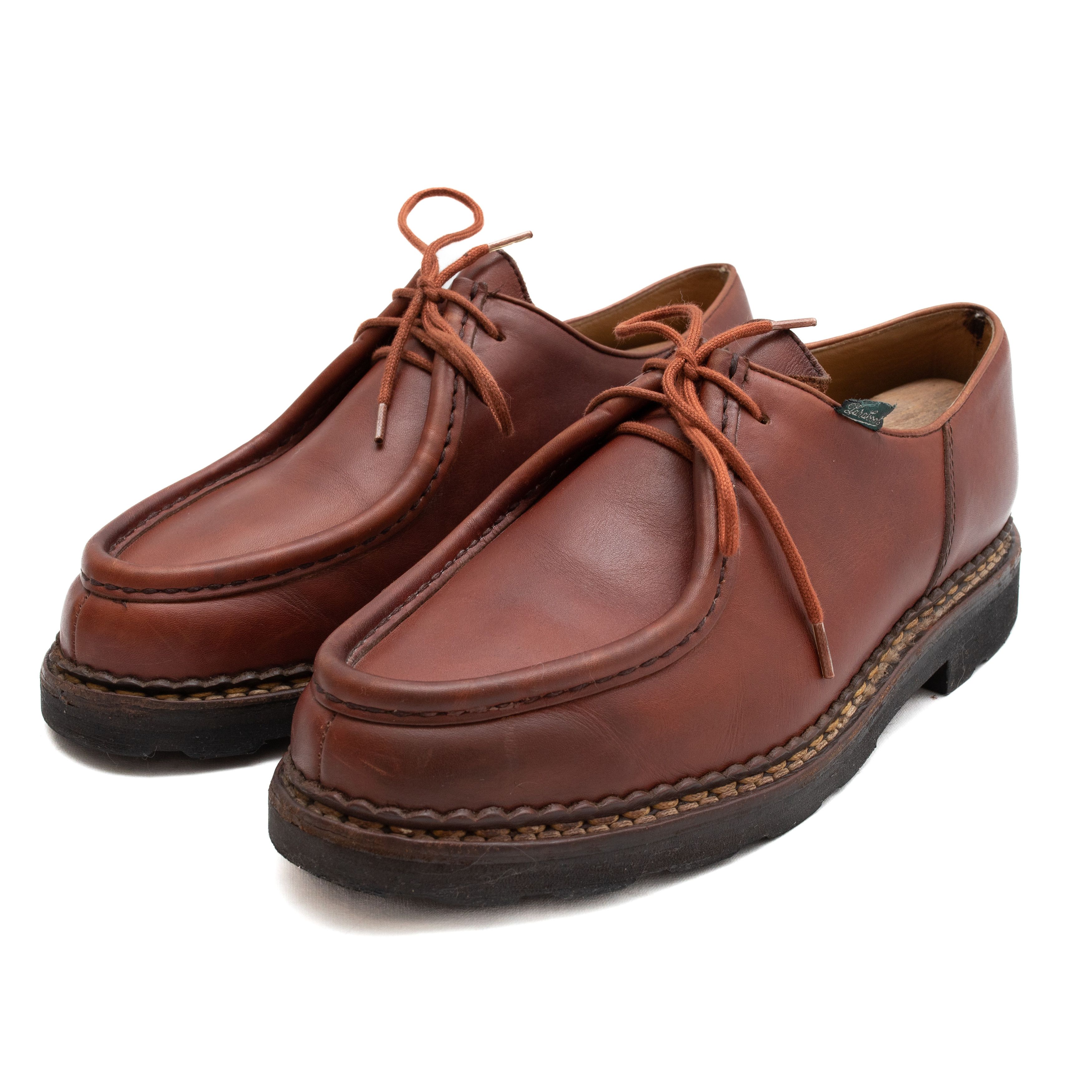 Paraboot PARABOOT Michael Leather Derby Moc Boot | Grailed