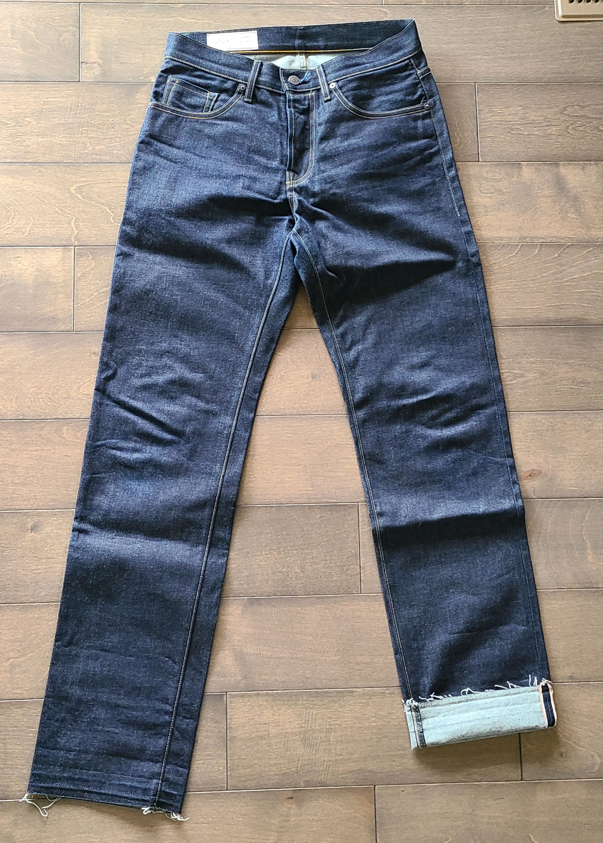 Imogene + Willie imogene+willie Hank Straight Leg Selvedge Denim Jeans | Grailed