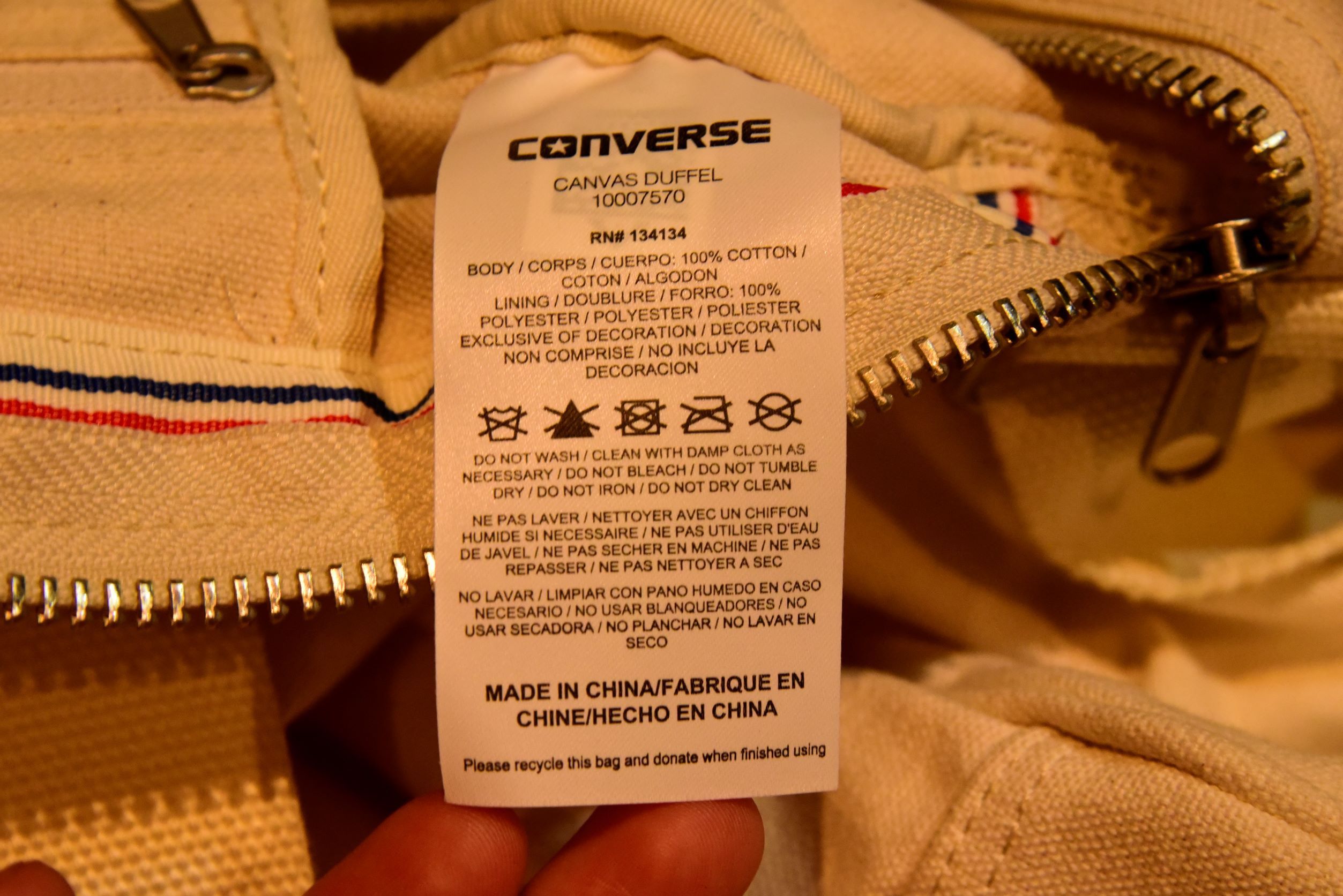 Converse Camp Flog Gnaw VIP Duffel Bag | Grailed
