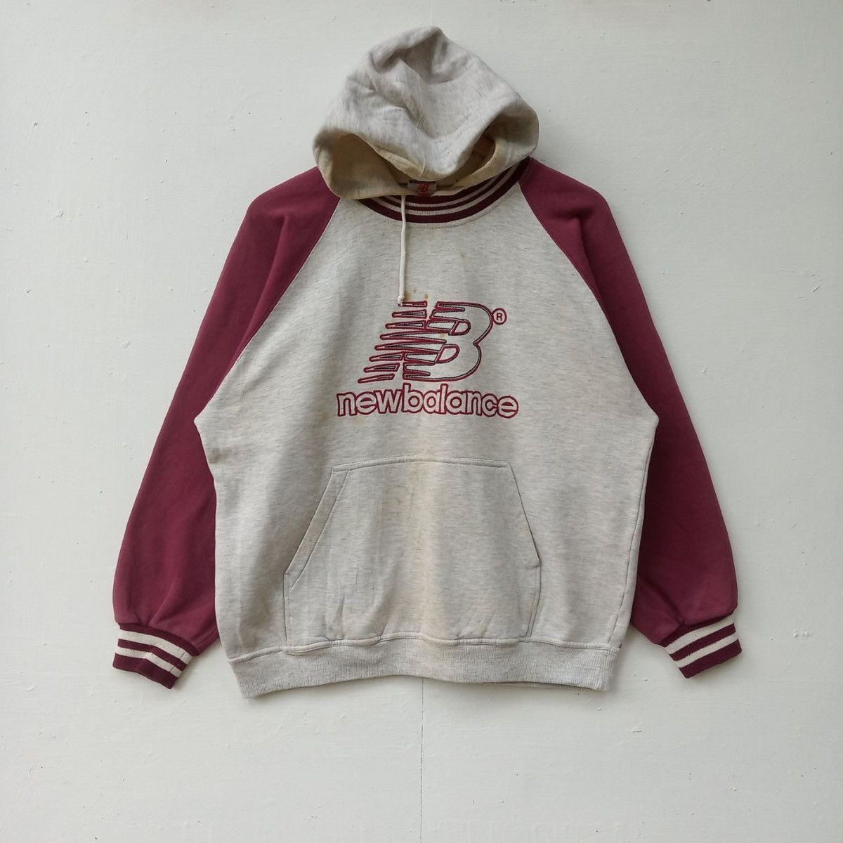 New Balance × Vintage New Balance Embroidery Design Hoodie Size L | Grailed