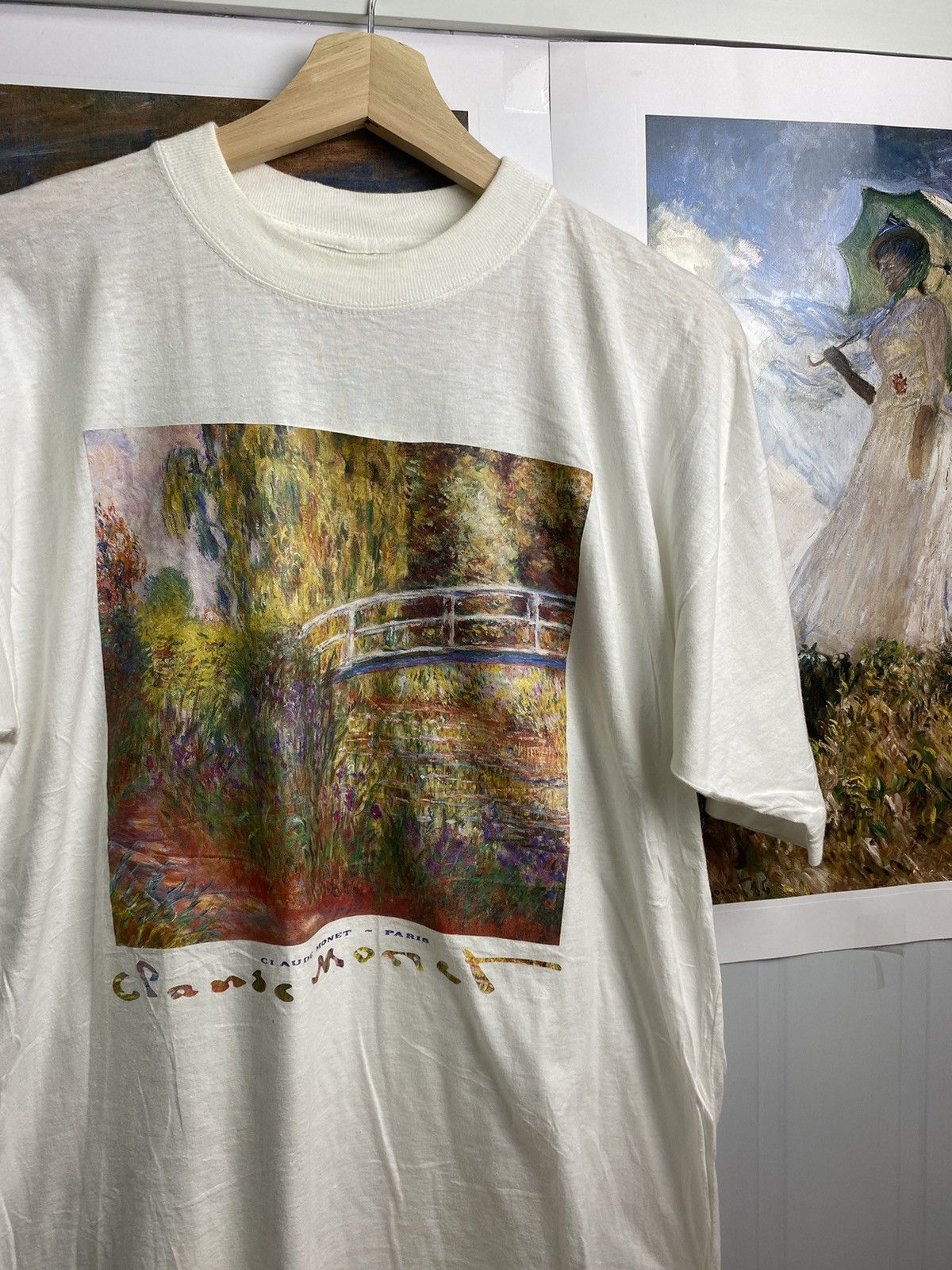 Art × Monet × Vintage RARE! Vintage Art Potraith Claude Monet Paris ...