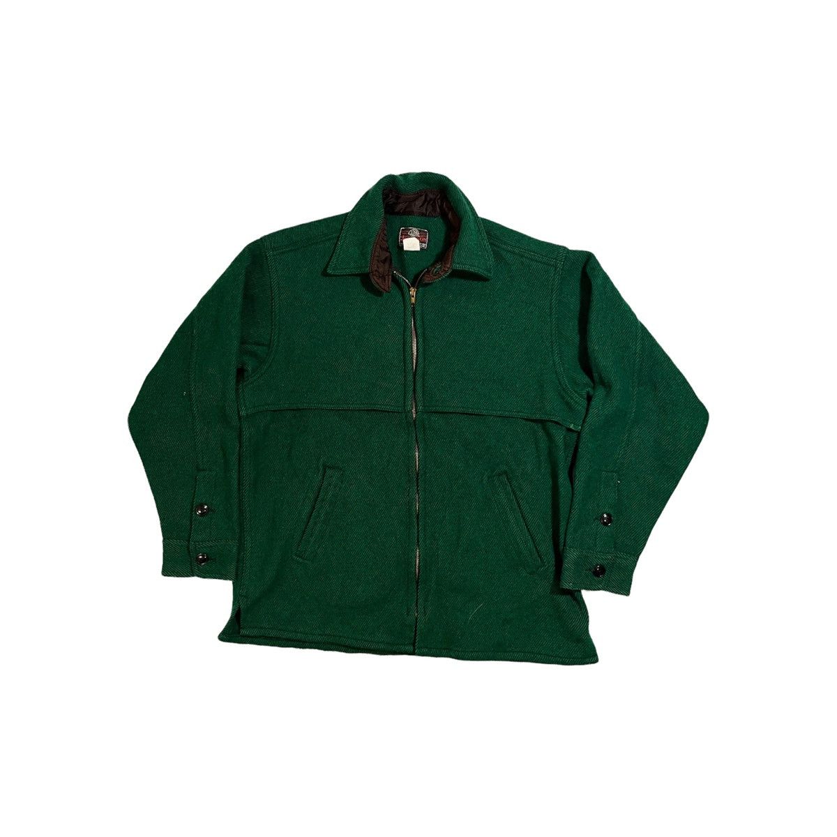 Johnson Woolen Mills × Vintage 60s Johnson Woolen Mill Jacket Green ...