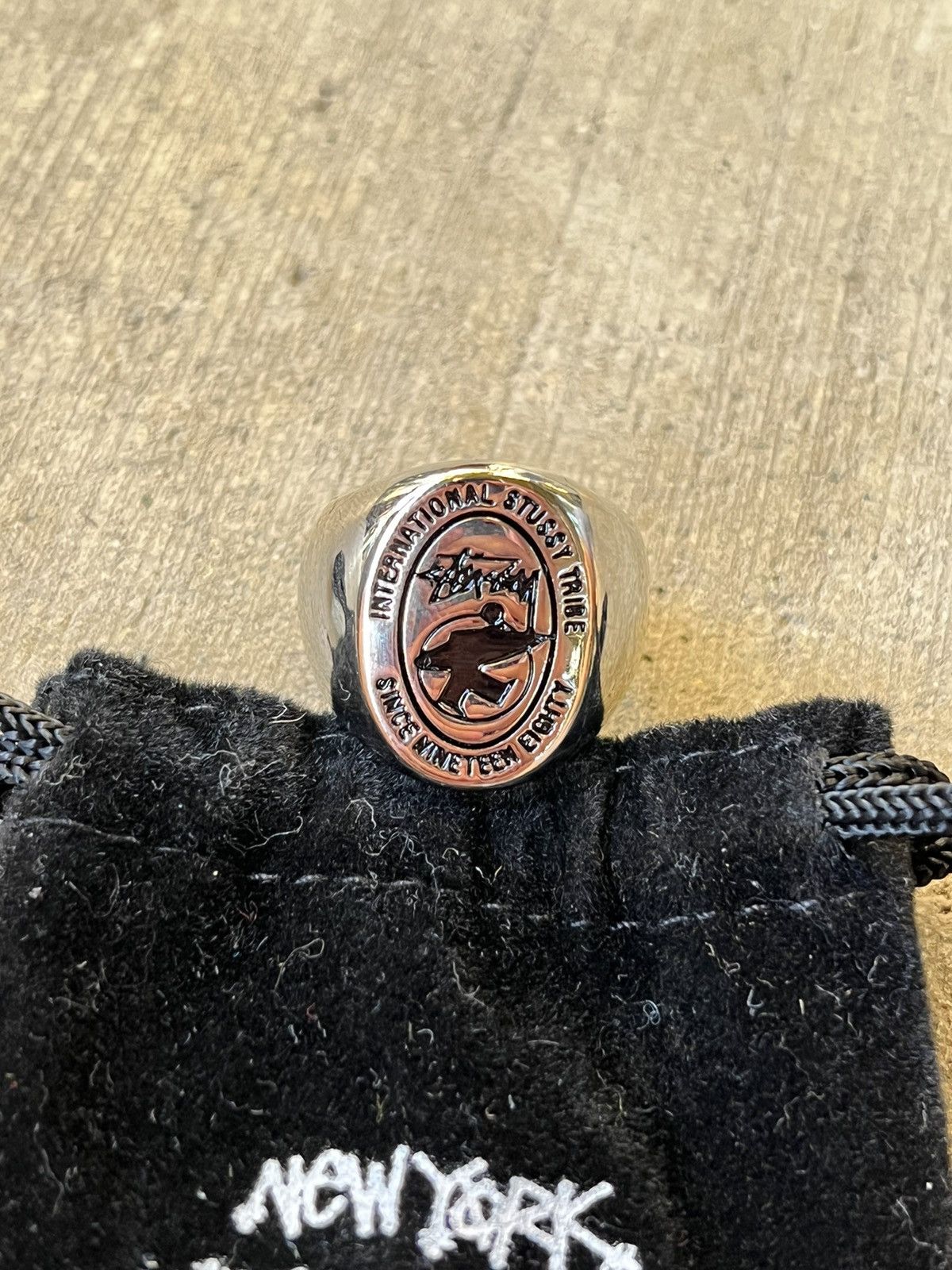 Stussy × Vintage Vintage Stussy Ring | Grailed