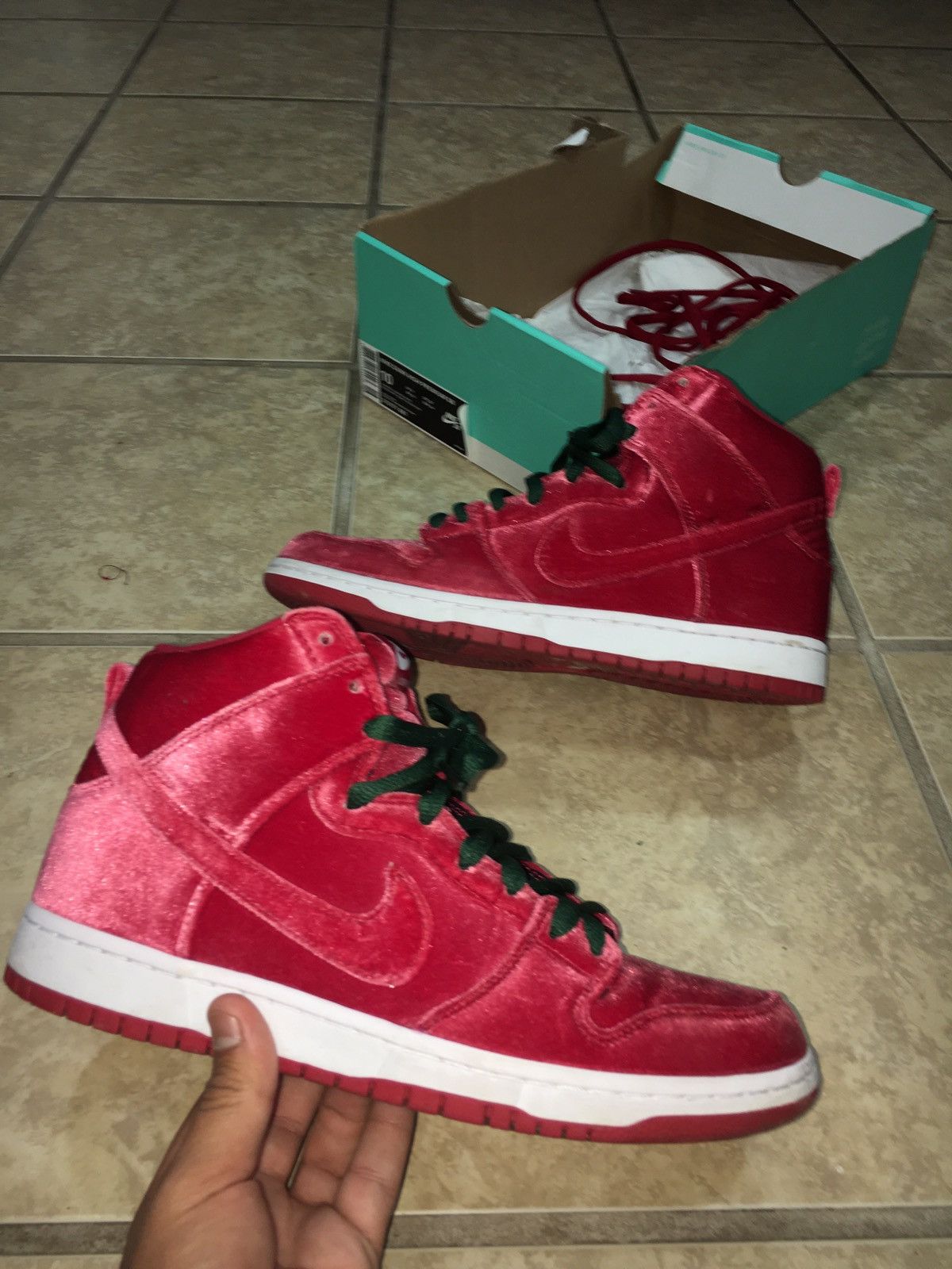 Nike Red Velvet Nike SB Dunk High | Grailed