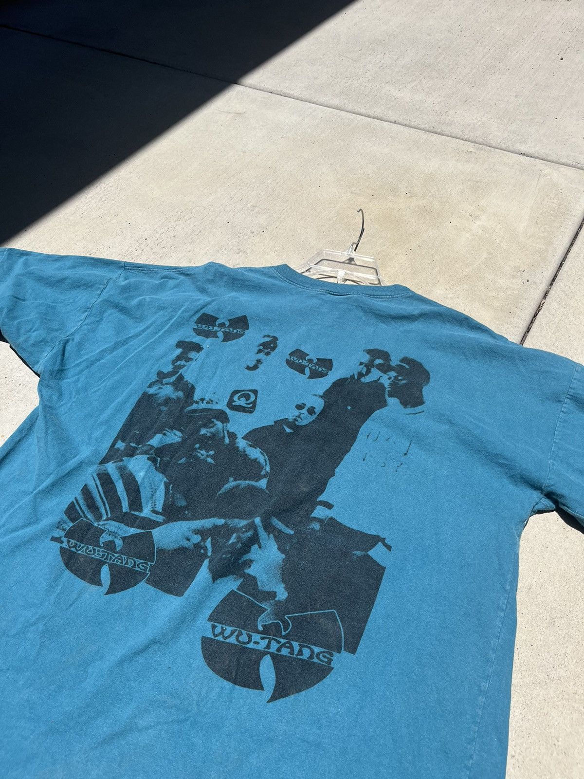 Vintage × Wu Tang Clan 90s Wu-Tang Front & Back Hit Rap Tee | Grailed