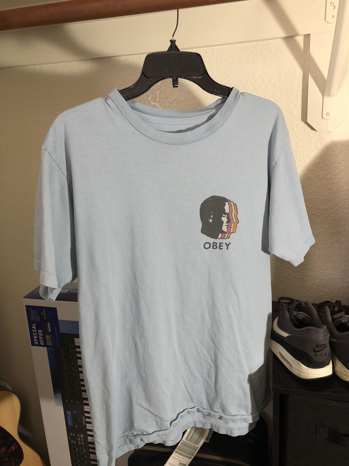 Obey × Streetwear × Vintage Obey graphic T-shirt | Grailed