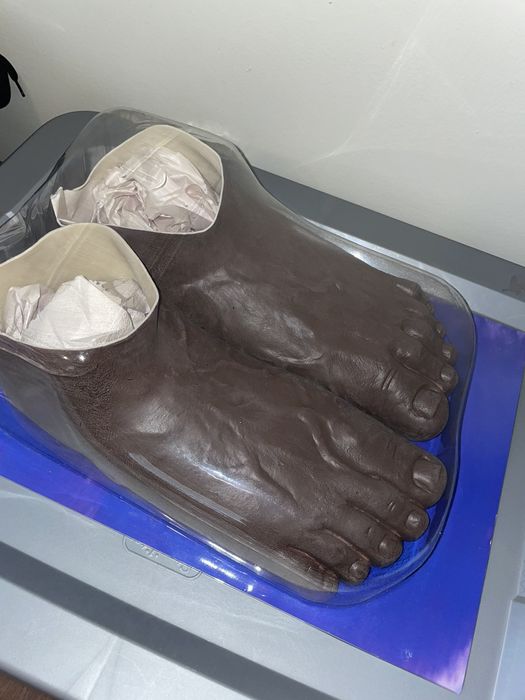 Imran Potato Imran Potato Caveman Slippers “ Brown “ Feet Shoes | Grailed