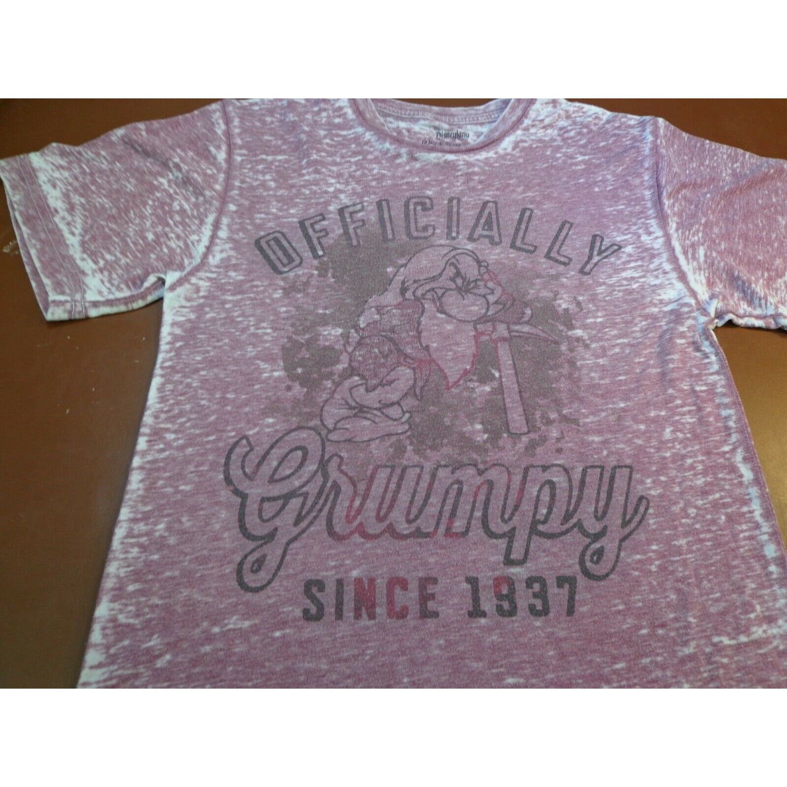 Disney Disney Officially Grumpy T-Shirt Burnout Snow White & Seven ...