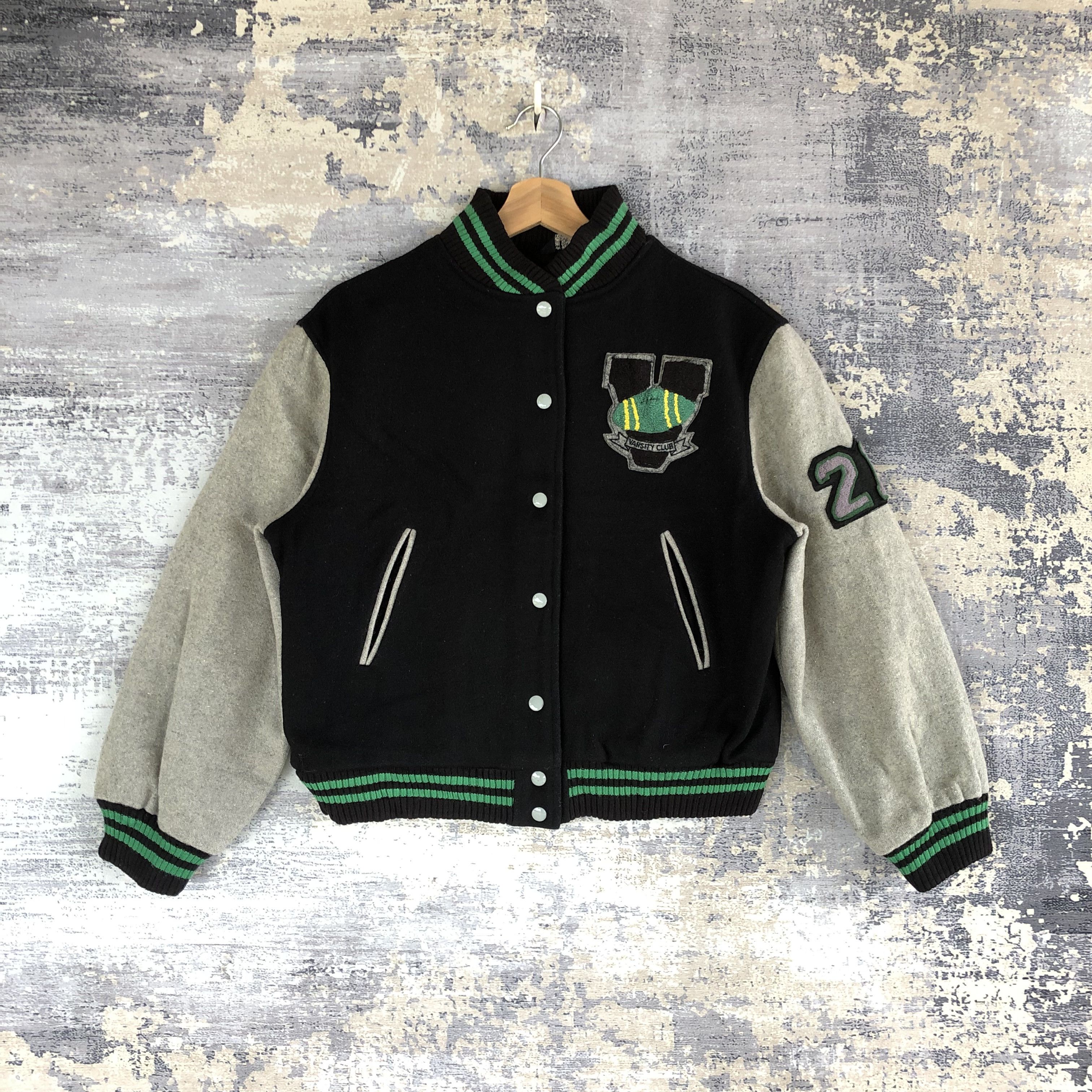 Japanese Brand × Varsity Jacket × Vintage Vintage Varsity Club Jacket ...