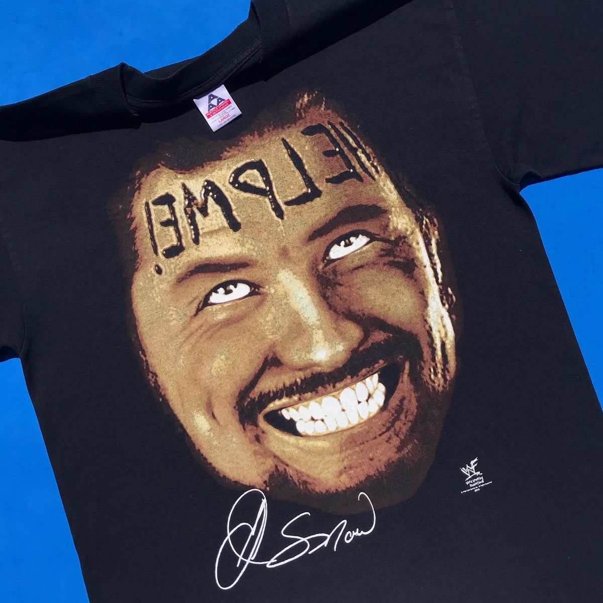 Vintage Vintage 1998 Al Snow & Head Help Me!! Tee | Grailed